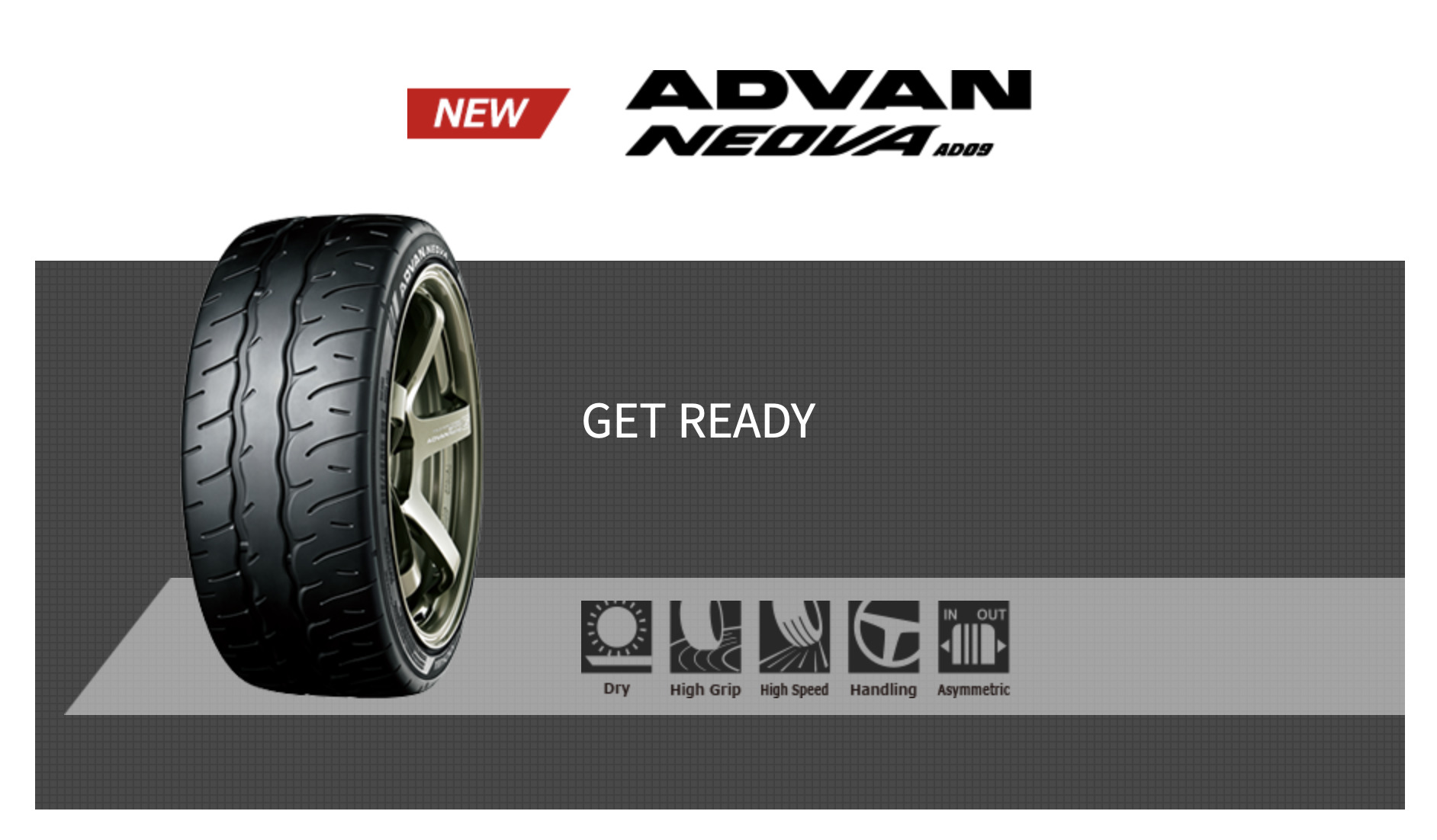 Yokohama: in arrivo il nuovo pneumatico sportivo Advan Neova AD09
